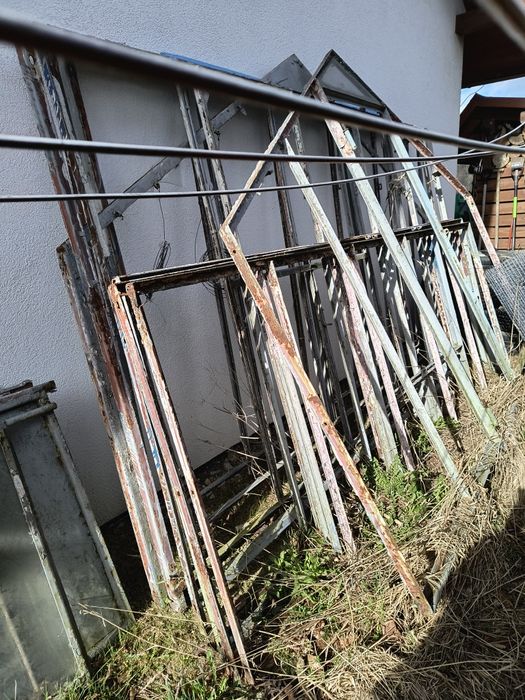 Profil szklarni 3x4 z kątowników stalowych Jelenia Góra Zabobrze • OLX.pl