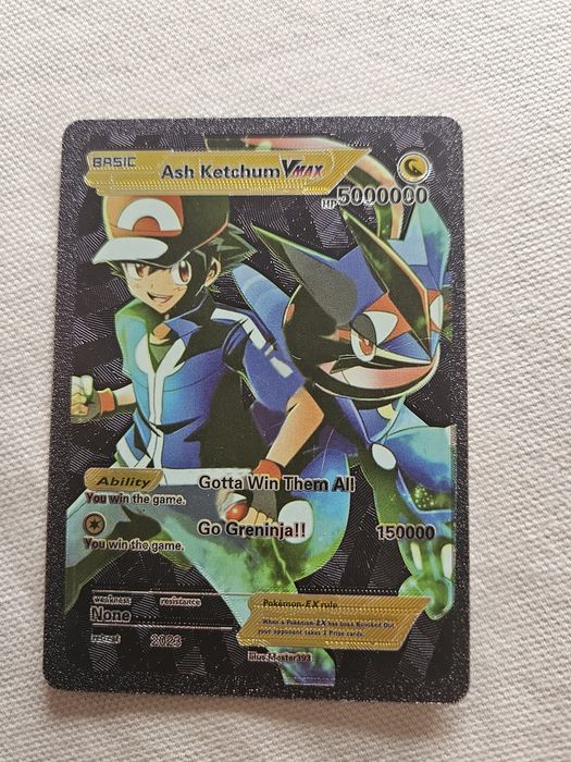 Karta Pokemon Ash Ketchum Miastko • OLX.pl