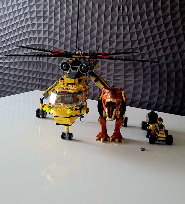 LEGO Dino 5886 T-Rex Hunter – KOMPLETNY zestaw z T-Rexem! Katowice ...