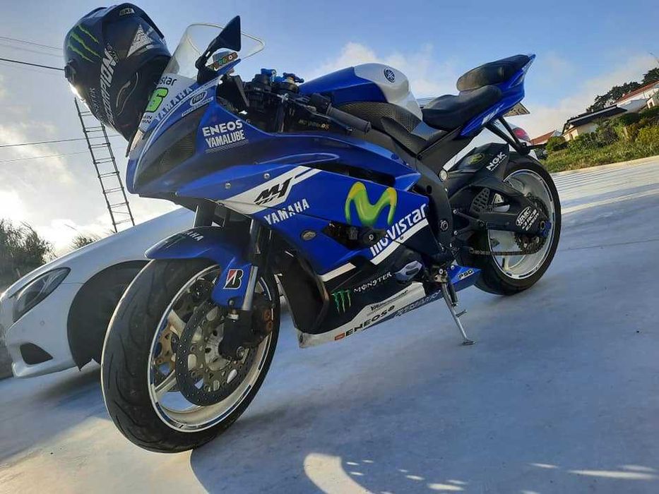 Yamaha R6 Rj11 Impecavel Alcobaça E Vestiaria • OLX Portugal