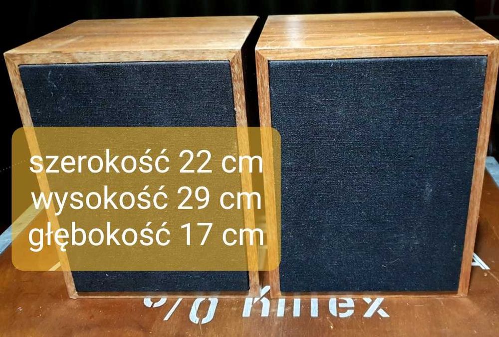 Niemieckie kolumny RFT, drewno, wysoki połysk Jędrzychów • OLX.pl