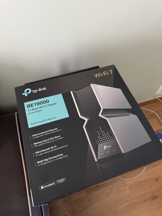 TP-Link Archer BE800 BE19000 tri-Band Wifi 7 Router Gliwice Ostropa ...