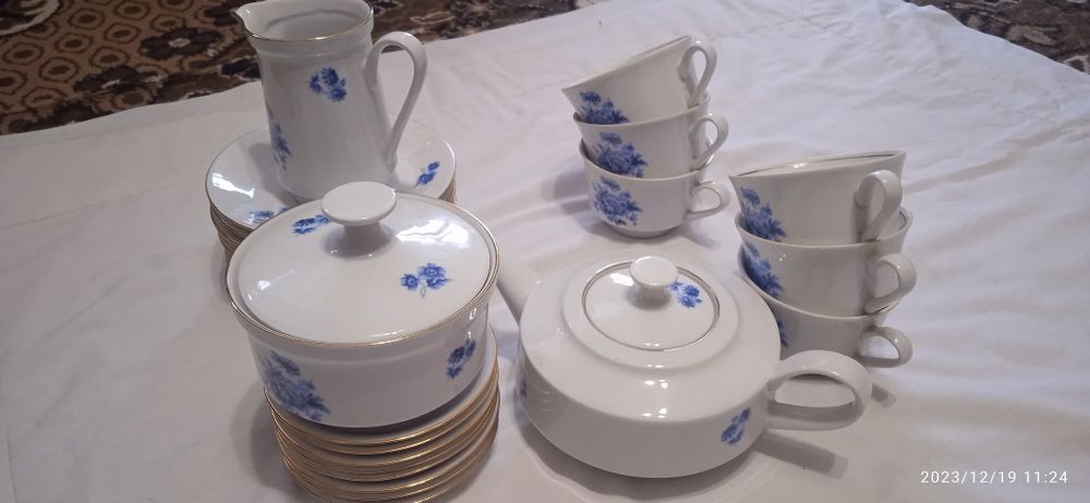 Чайный сервиз фарфор ГДР.Ппоизведен компанией Kahla!: 1 750 грн. - Посуда / кухонная утварь ...