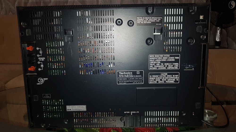 Кассетный ресивер Technics SA-R100 Hi-Fi stereo made in Japan: 6 500 ...