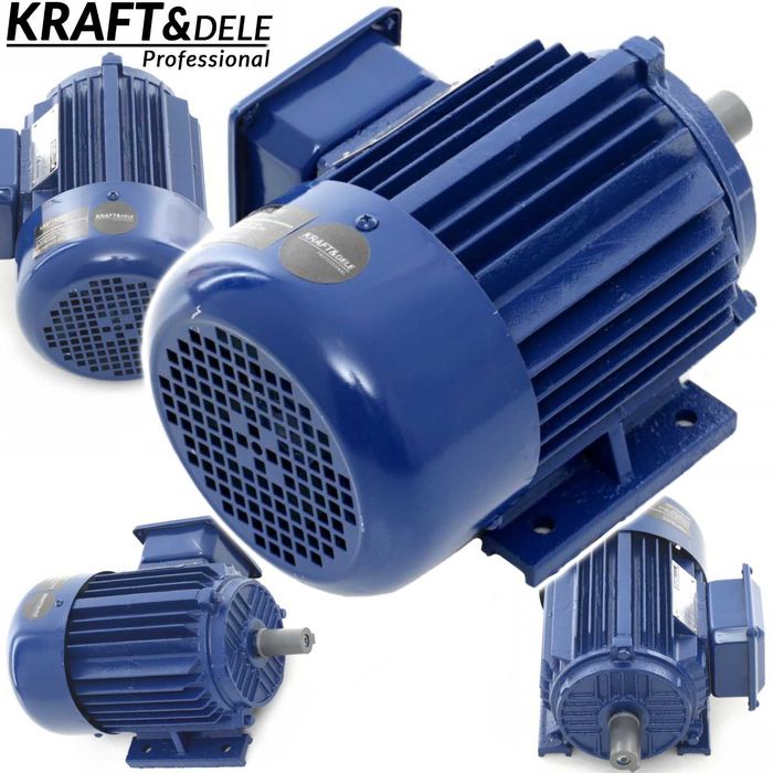 KRAFT&DELE Silnik Elektryczny 2,2kw 380v 2840rpm 28mm Wałek Trójfazowy Warszawa Białołęka • OLX.pl
