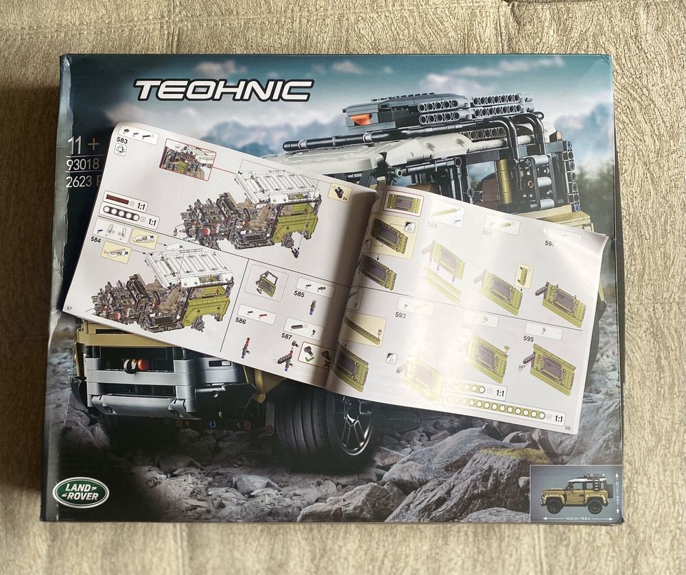 Конструктор Lego Technic Land Rover Defender,лего техник ленд ровер: 3 ...