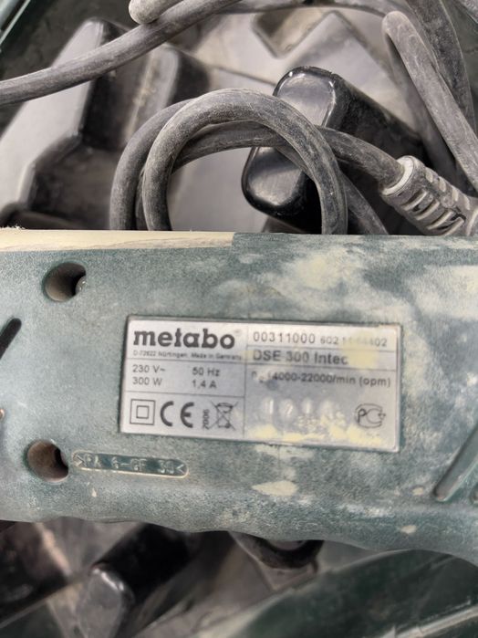 SZLIFIERKA Oscylacyjna TYPU DELTA Metabo DSE 300 Intec Michałowice • OLX.pl