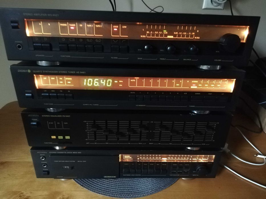 Wieża Unitra/Diora/M Gorzów Wielkopolski • OLX.pl