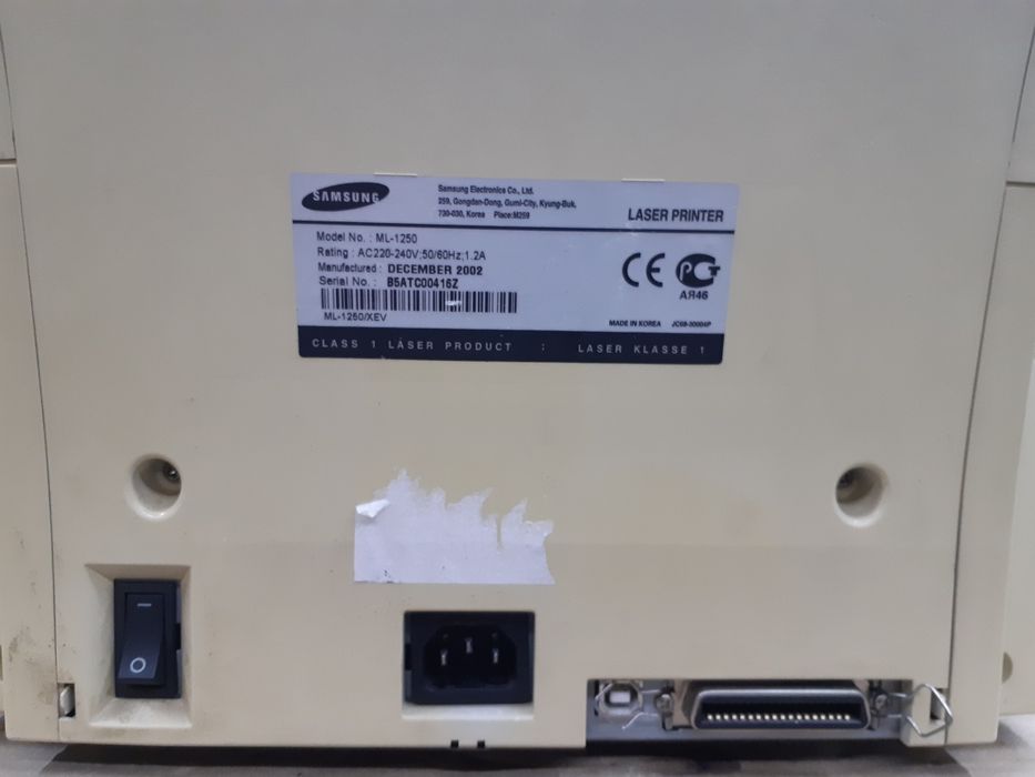 Принтер Samsung ml-1250: 400 грн. - Принтери / БФП Київ на Olx