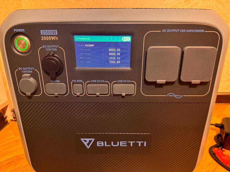 Bluetti PowerOak AC200P: 42 500 грн. - Зарядні станції Київ на Olx