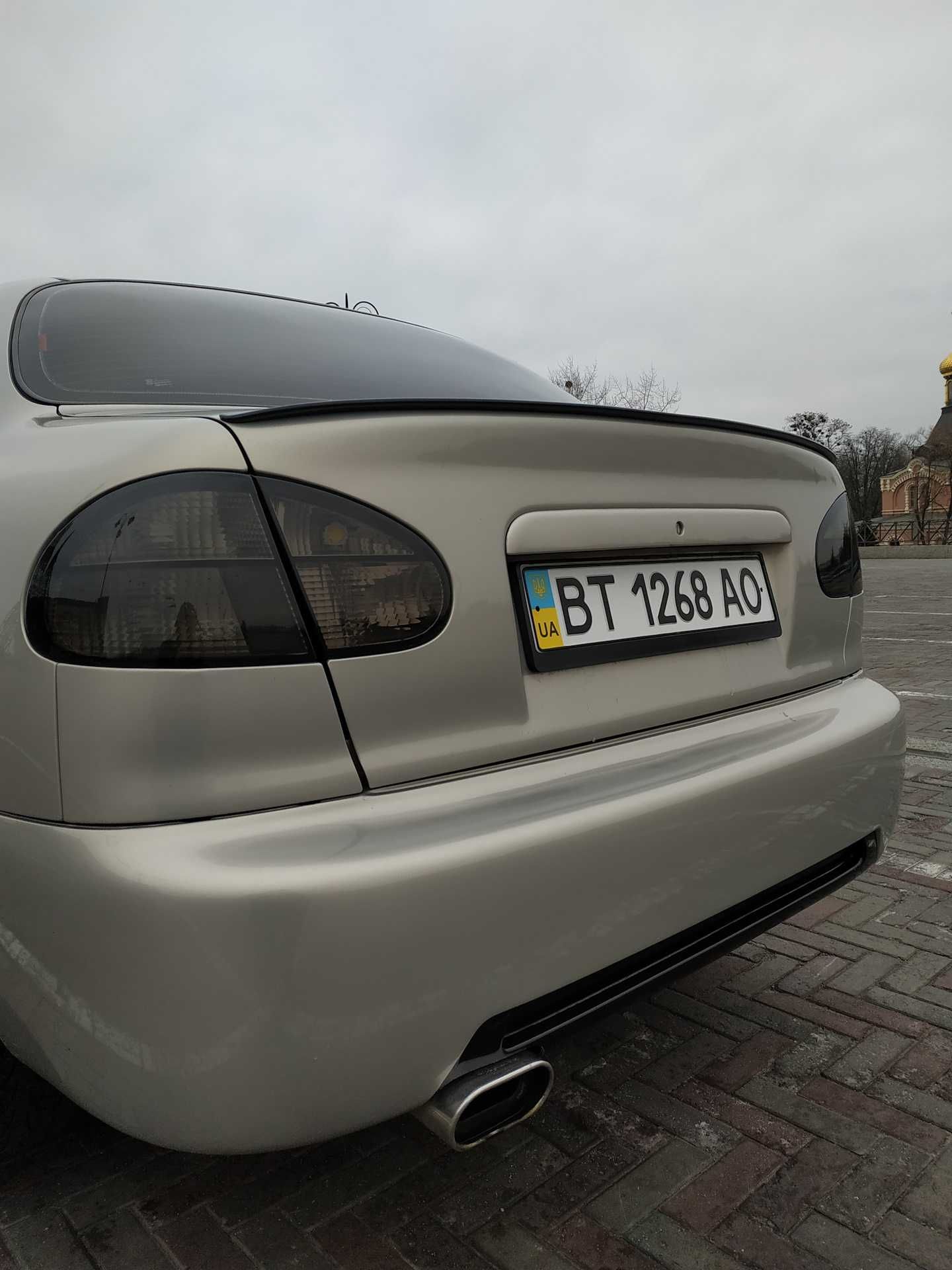 Спойлер козырек лип накладка Дэу Ланос Daewoo Lanos): 900 грн. - Для ...