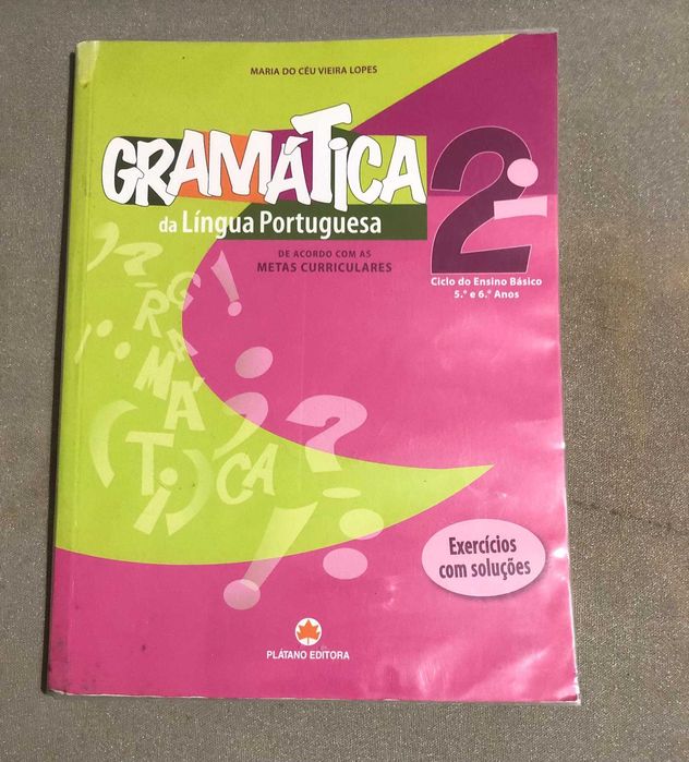 Gramática Língua Portuguesa - 2 Ciclo Plátano Editora Odivelas • OLX ...