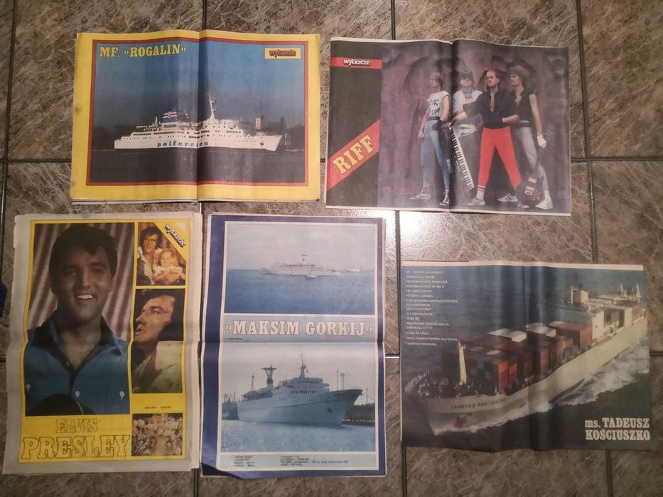 Tygodnik Wybrzeże lata 83 86 różne Kościerzyna • OLX.pl