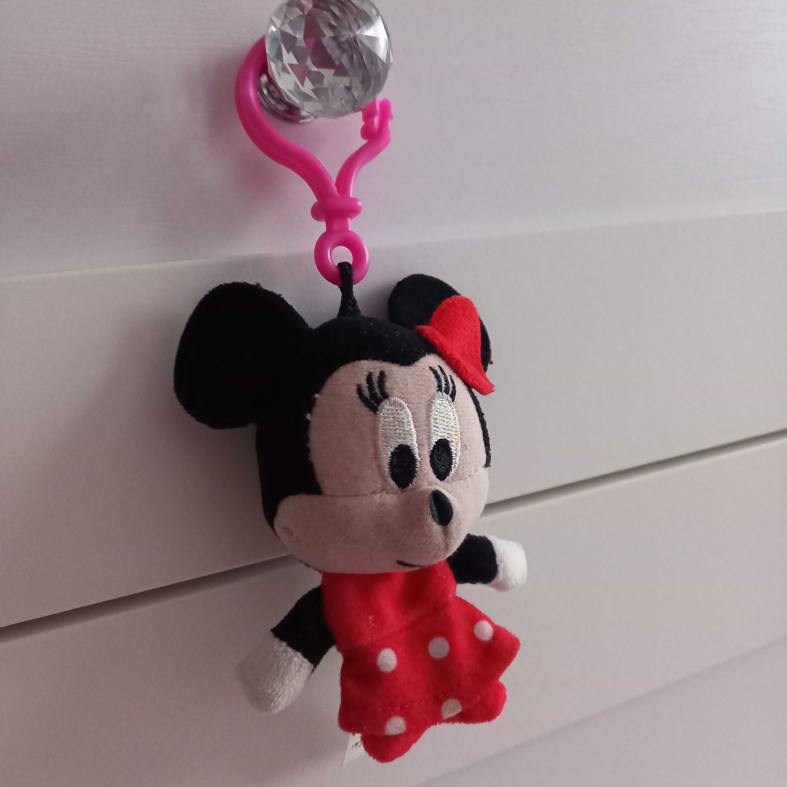 Myszka Miki Disney Minnie Mouse brelok zawieszka maskotka pluszak ... Myszka Miki Disney Minnie Mouse brelok zawieszka maskotka pluszak ...