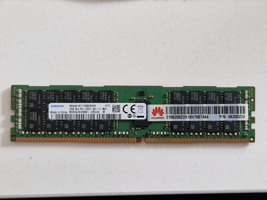 Samsung DDR4 ECC 32gb 2400T pamięć RAM Jelenia Góra Zabobrze • OLX.pl