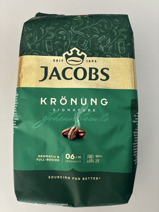 Jacobs Krönung Signature – 1 kg - ziarnista - aromatyczna -oryginalna ...