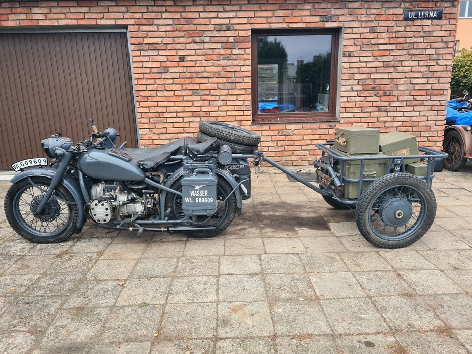 Ural m 62 przyczepka m 72 k 750 mt mw ural dniepr Mogilno • OLX.pl