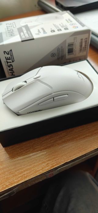 Myszka gamingowa HyperX Pulsefire Haste 2 Wireless Biały Gryfów Śląski ...