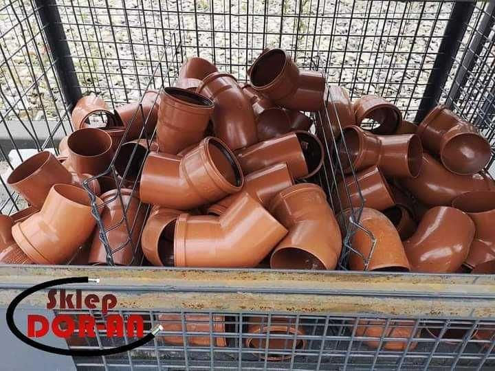 Rury kanalizacyjne fi 110_1000/ Rury drenarskie / Kształtki*/ ZASUWY Radomyśl Wielki • OLX.pl