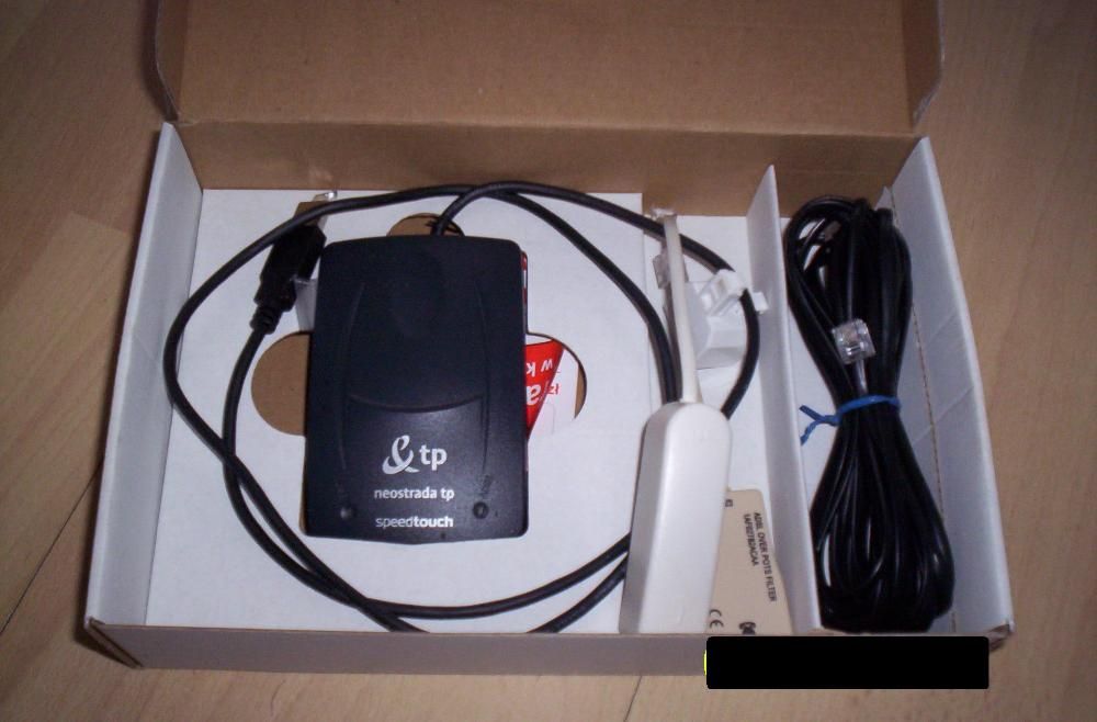 Modem USB Speed Touch 330 – kompletny zestaw instalacyjny. Tczew • OLX.pl