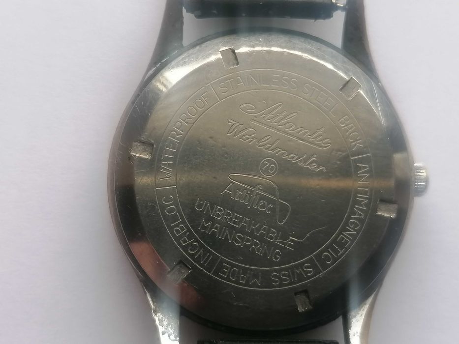Zegarek Atlantic Woldmaster 21 J Prima r.1954 Piotrków Trybunalski • OLX.pl