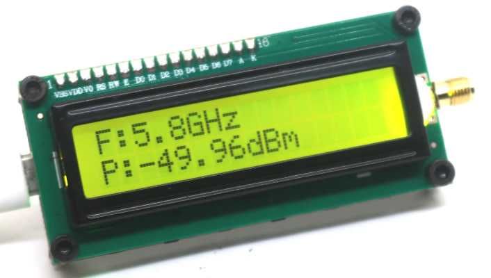 RF Power Meter Вимірювач потужності USB-C 100Mhz-8Ghz AD8319: 930 грн. - Прочая электроника ...