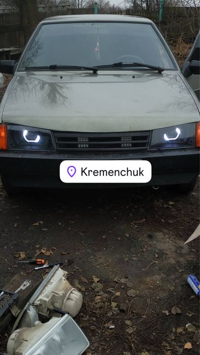Линзованые фары Ваз 2108 2109 21099: 1 000 грн. - Передні фари Кременчук на Olx