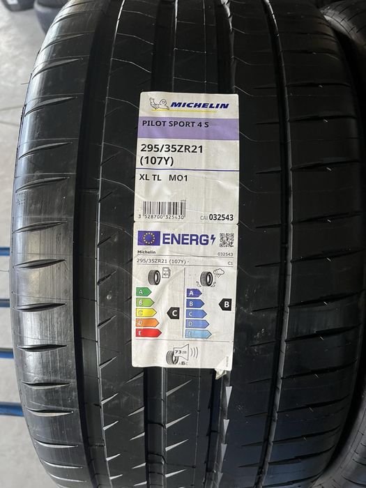 295/35/21 R21 Michelin Pilot Sport 4S MO1 4шт нові: 13 500 грн ...