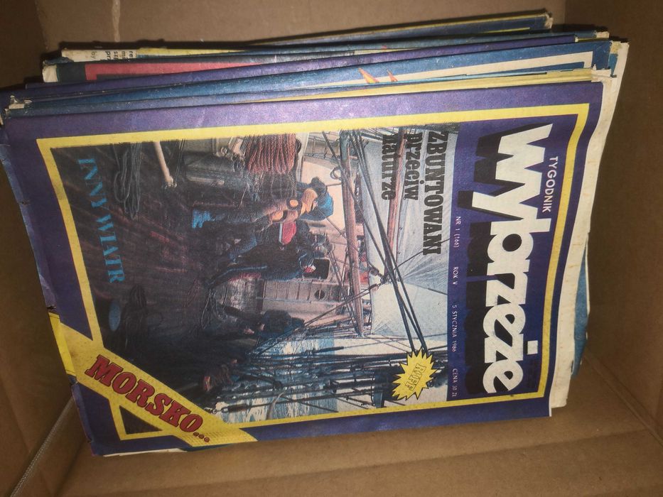 Tygodnik Wybrzeże lata 83 86 różne Kościerzyna • OLX.pl