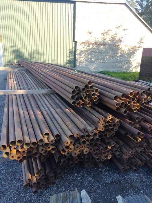 Rura stalowa fi 51, słupki ogrodzeniowe Wilczopole • OLX.pl