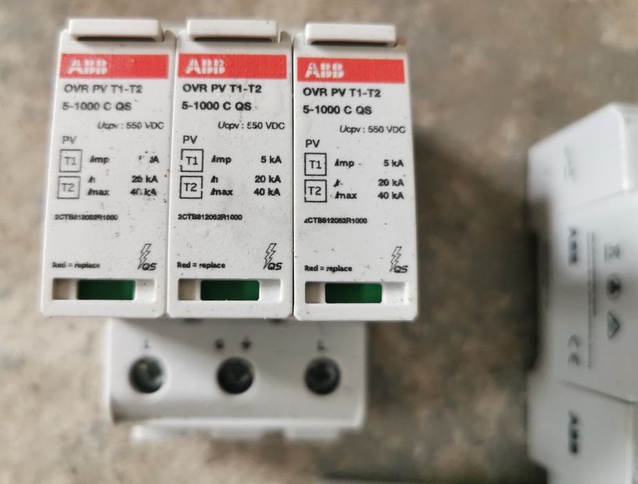 Ogranicznik przepięć ABB t1 t2 pv 1000v DC Wieluń • OLX.pl