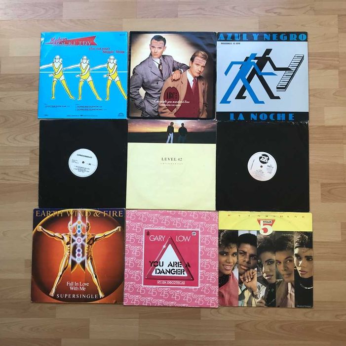 Discos vinil anos 80 dance music Lagoa E Carvoeiro • OLX.pt