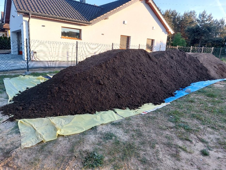 Humus czarnoziem ziemia ogrodowa przesiewana pakowana big bag Olsztyn ...