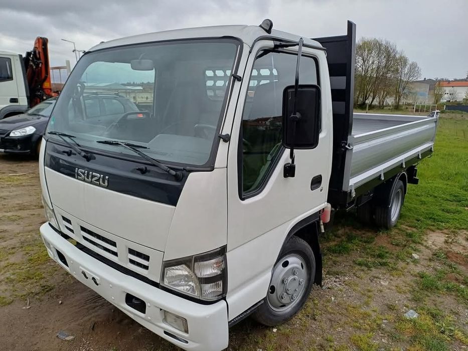 ISUZU 'NPR' [TRI-Basculante] • 3.0L》150HP • Ligeira Águas Santas • OLX.pt