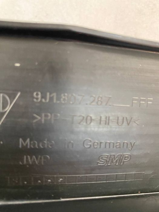9j1807287 Porsche Taycan подіум переднього номера: 60 $ - Рамки ...