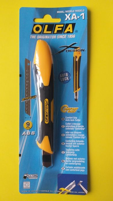 OLFA XA-1 канцелярський сегментний ніж 9мм , Японія: 220 грн. - Канцтовари / витратні матеріали ...