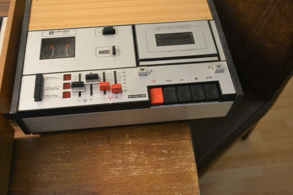 Unitra M531S Unitra M-532SD Magnetofony kasetowe Rarytas Kolekcja ...