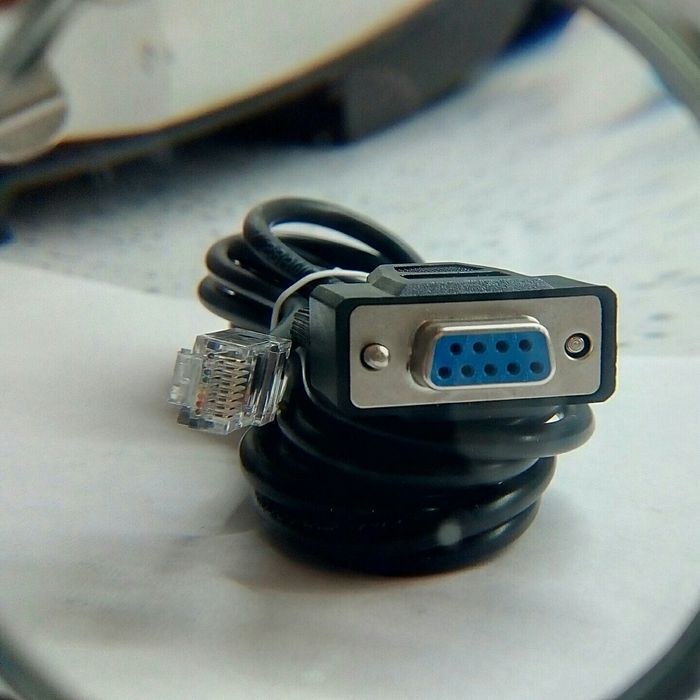 Консольный кабель COM db9 female - db9 male мама-папа RJ45 - DB9 RS232: 115 грн. - Комплектуючі ...
