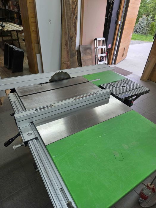 Piła formatowa z podcinakiem / frezarka dolnowrzecionowa Borzęta • OLX.pl