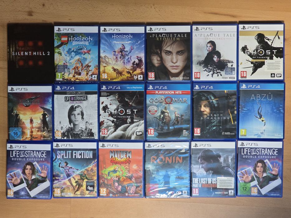 Gry Playstation 5 Playstation 4 NOWE Bielsko-Biała • OLX.pl