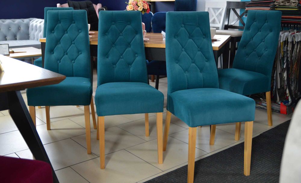 NOWE KRZESŁA 6 Sztuk WYPRZEDAŻ Producent Mebli w Radomsku OKAZJA ...