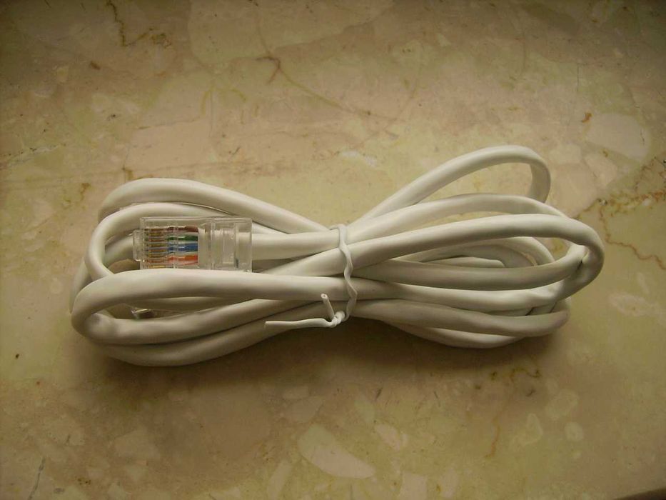 Nowy kabel skrętka rj 45 rj 45 1,4 m internet ethernet lan ftp utp ...