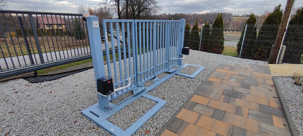 Brama składana, harmonijkowa - niezawodny system. Myślenice • OLX.pl