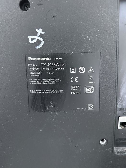 Телевізор LG 43LH510V T2: 5 500 грн. - Телевізори Львів на Olx