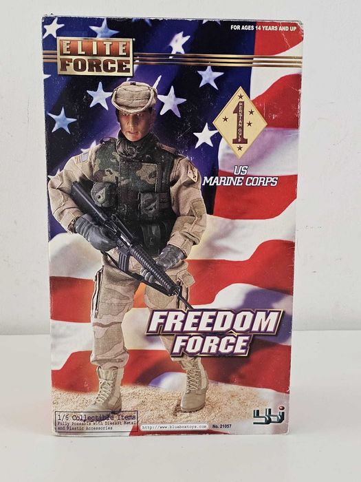 Elite Force Freedom Force figurka żołnierza US Marine Corps skala 1/6 ...