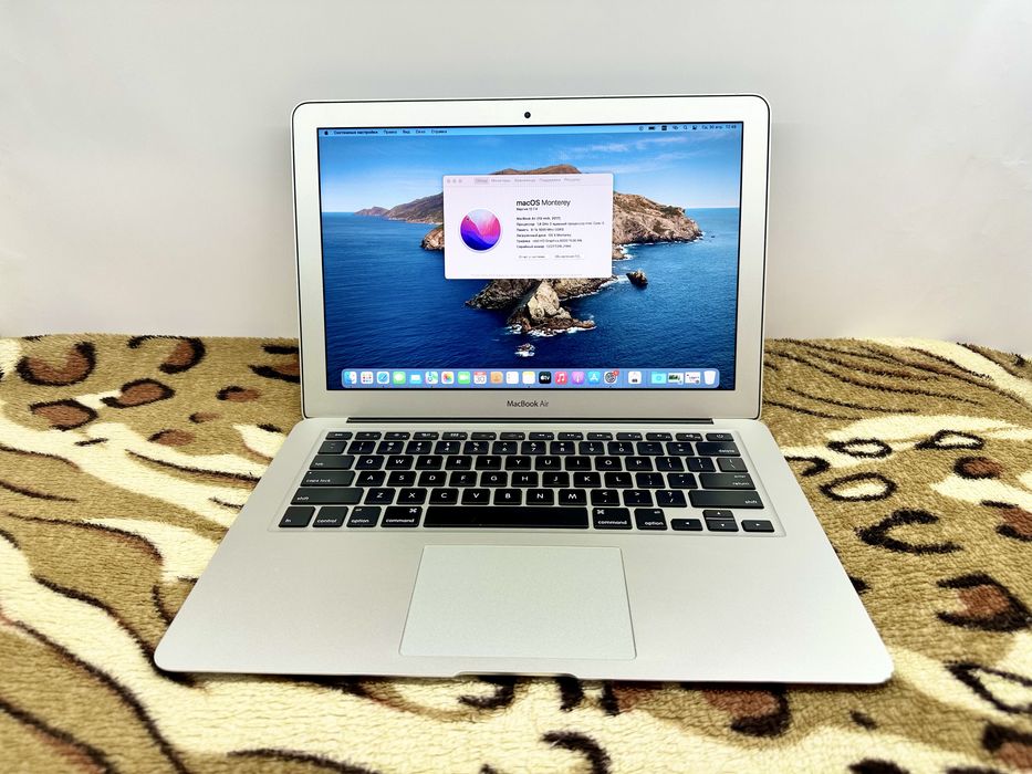 Отличный Macbook Air 13” 2017 A1466 i5 1,8ггц 8gb SSD 128gb Monterey: 9 600 грн. - Ноутбуки ...