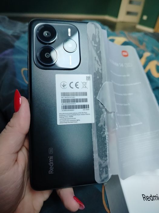 Sprzedam nowy telefon Xiaomi Redme Note 14 5G Pogwizdów • OLX.pl