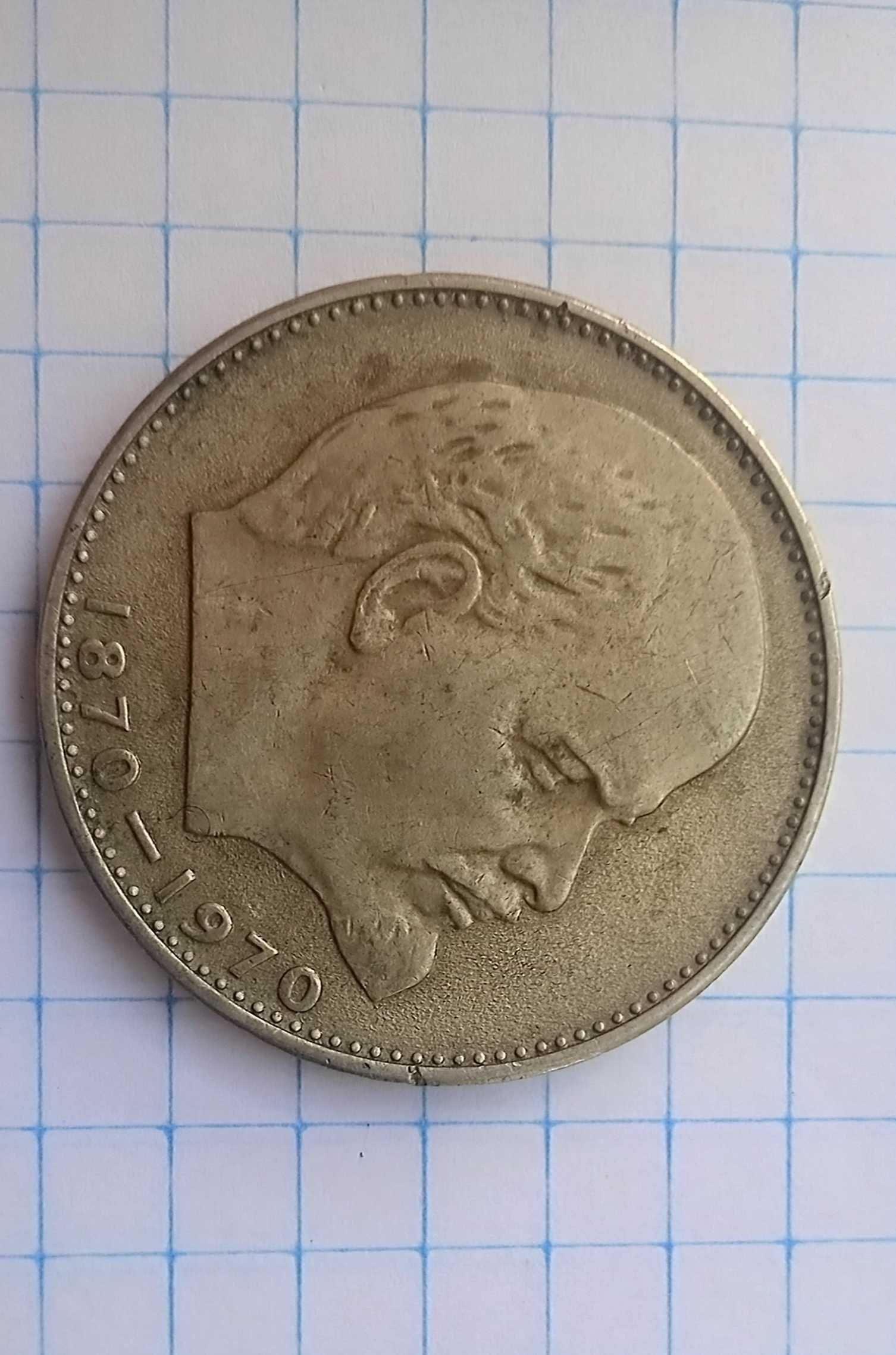 Один Рубль СССР СТО ЛЕТ СО ДНЯ РОЖДЕНИЯ В.И.Ленина 1870-1970: 5 000 грн ...