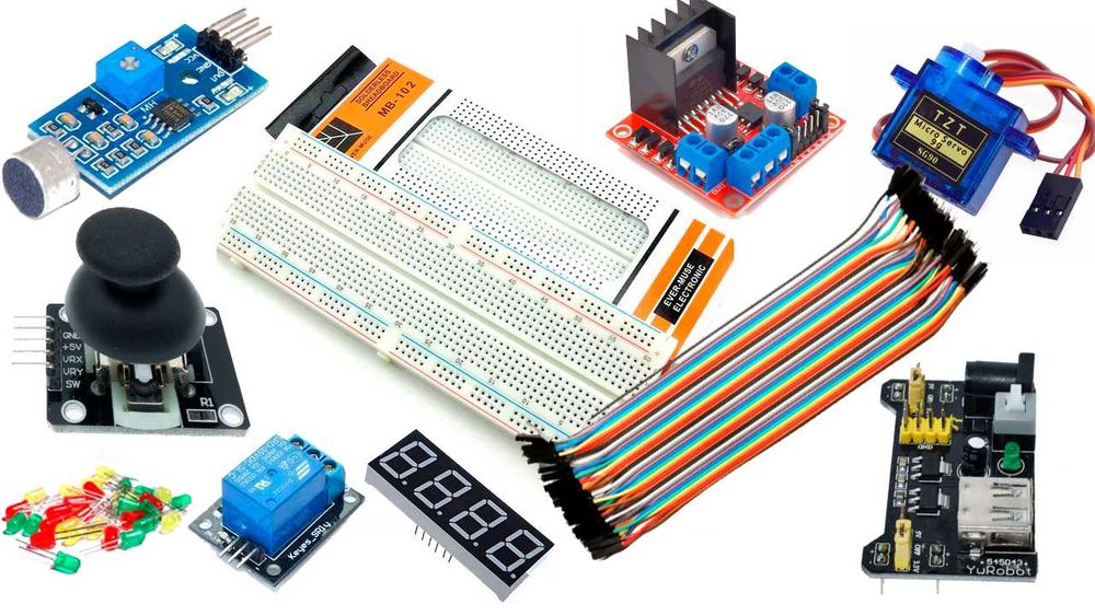 [Preços+baixos] Arduino, ESP, Sensores, Motores, Drivers, Displays,GSM ...