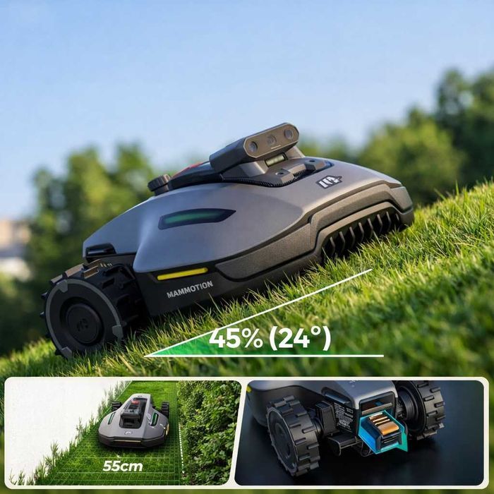 Robot koszący Mammotion YUKA Mini 2 800 AI Vision 3 kamery model 2026 ...